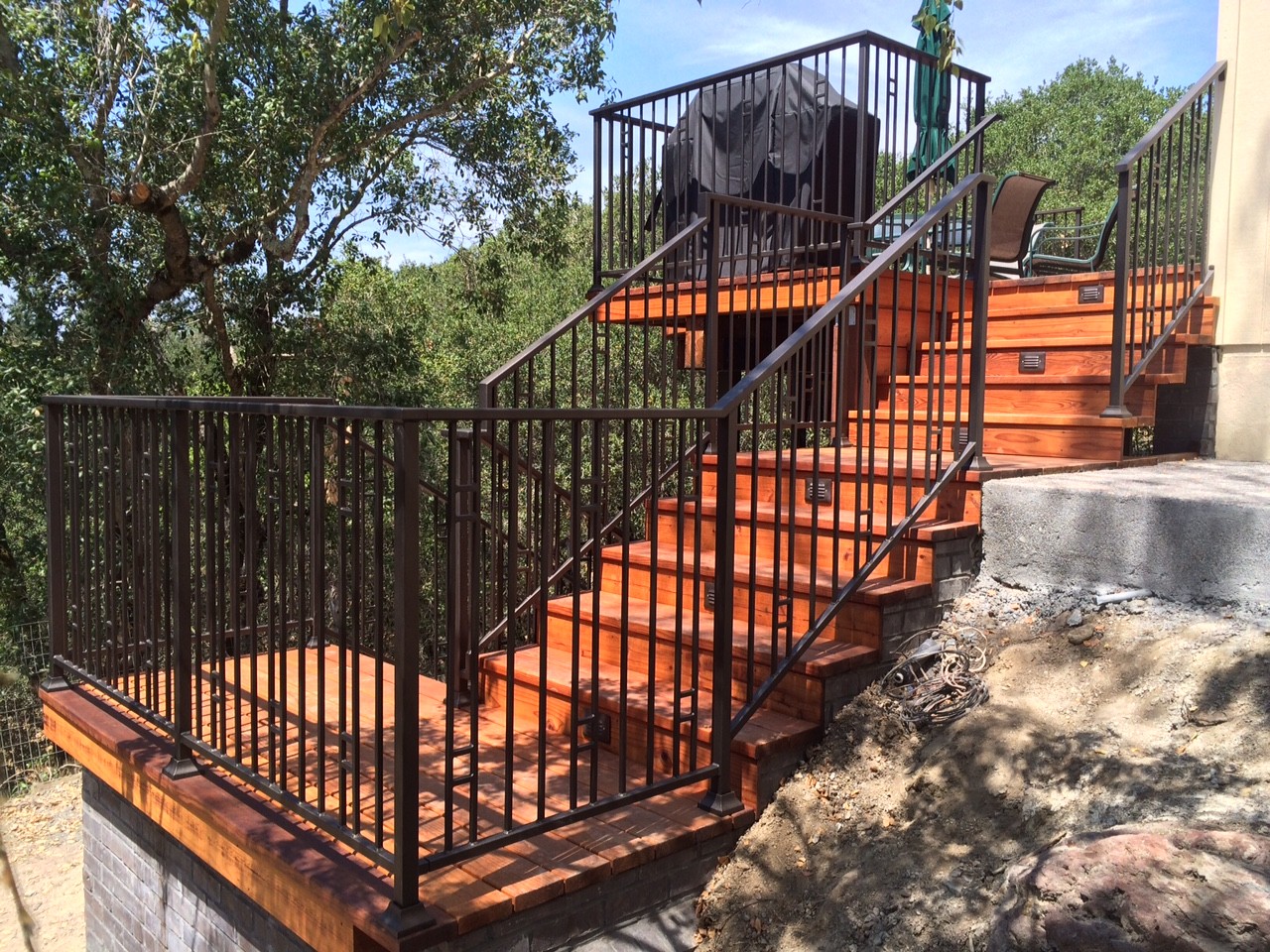 Deck Railing – Project #1459 Photo 1 – Sonoma County’s #1 Metal ...