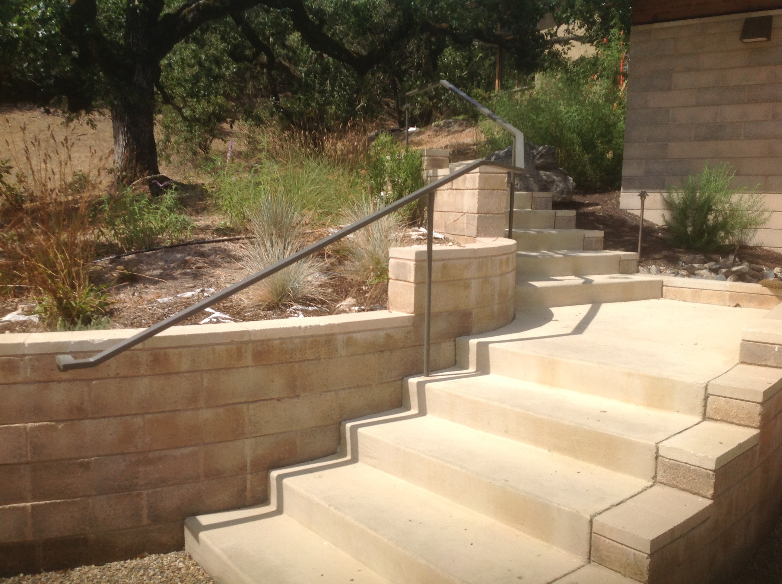 Wall mounted handrail – Project #1325 Photo 4 – Sonoma County’s #1 ...