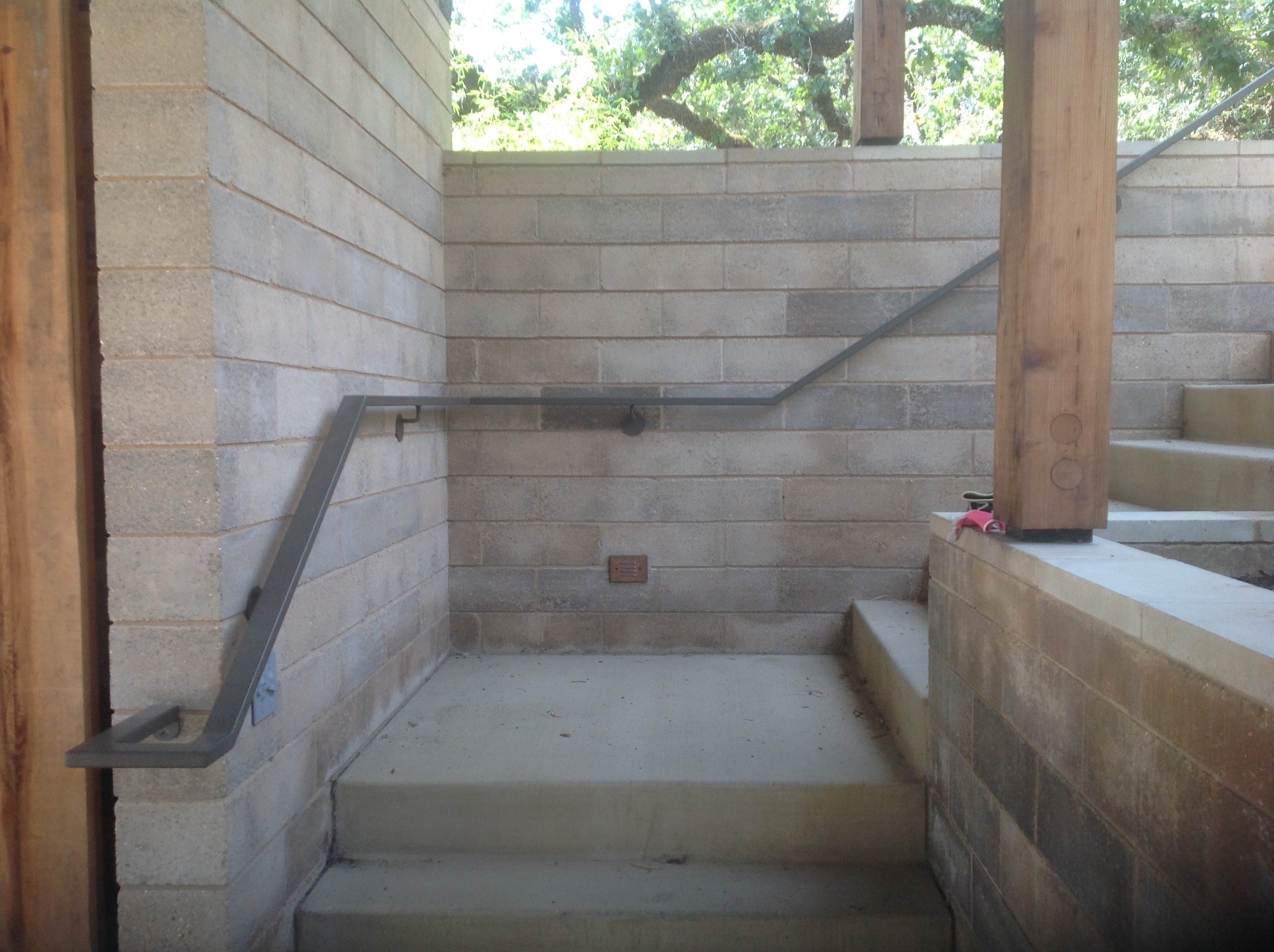 Wall mounted hand rail – Project #1325 Photo 3 – Sonoma County’s #1 ...