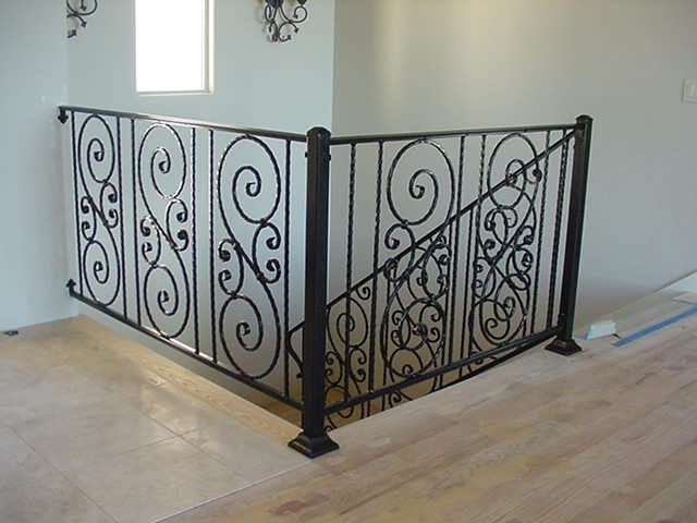 Ornamental iron railing – Project #944 Photo 3 – Sonoma County’s #1 ...